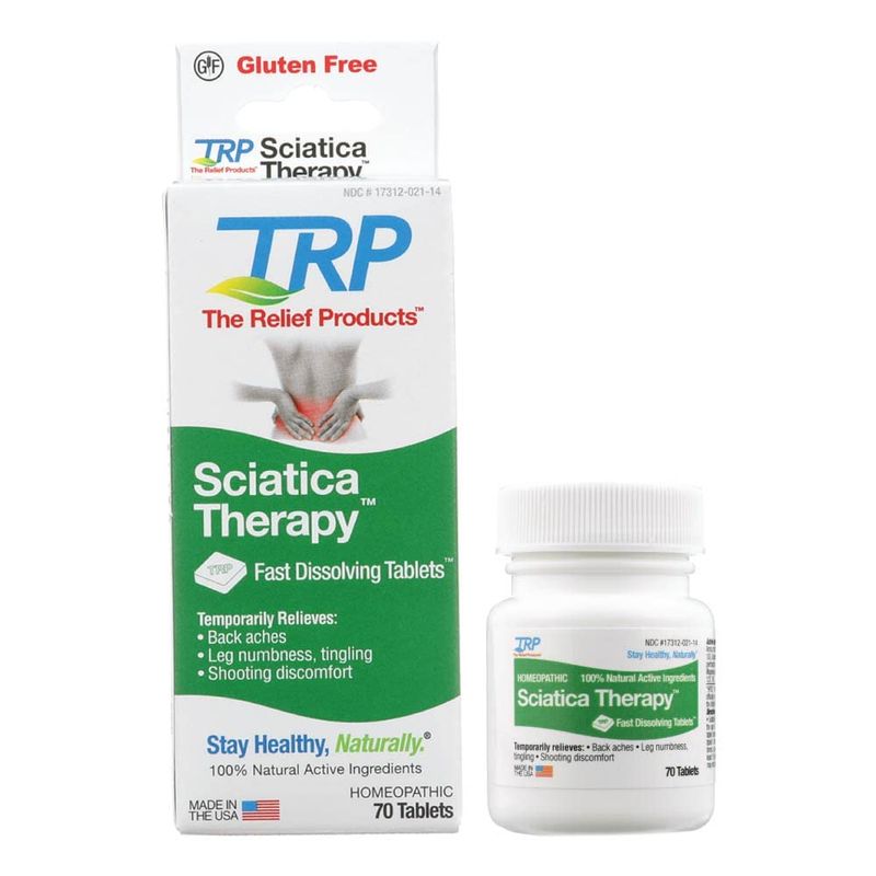 The Relief Products Sciatica Therapy Tablets, 70 Count - Online ...