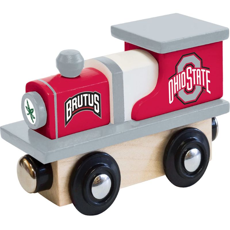 MasterPieces NCAA Ohio State Buckeyes Real Wood Toy Train Engine ...