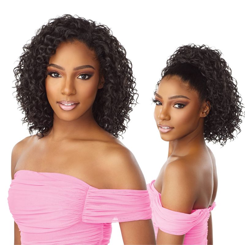 Sensationnel Instant Weave Half wig - synthetic half wig or updo cap ...