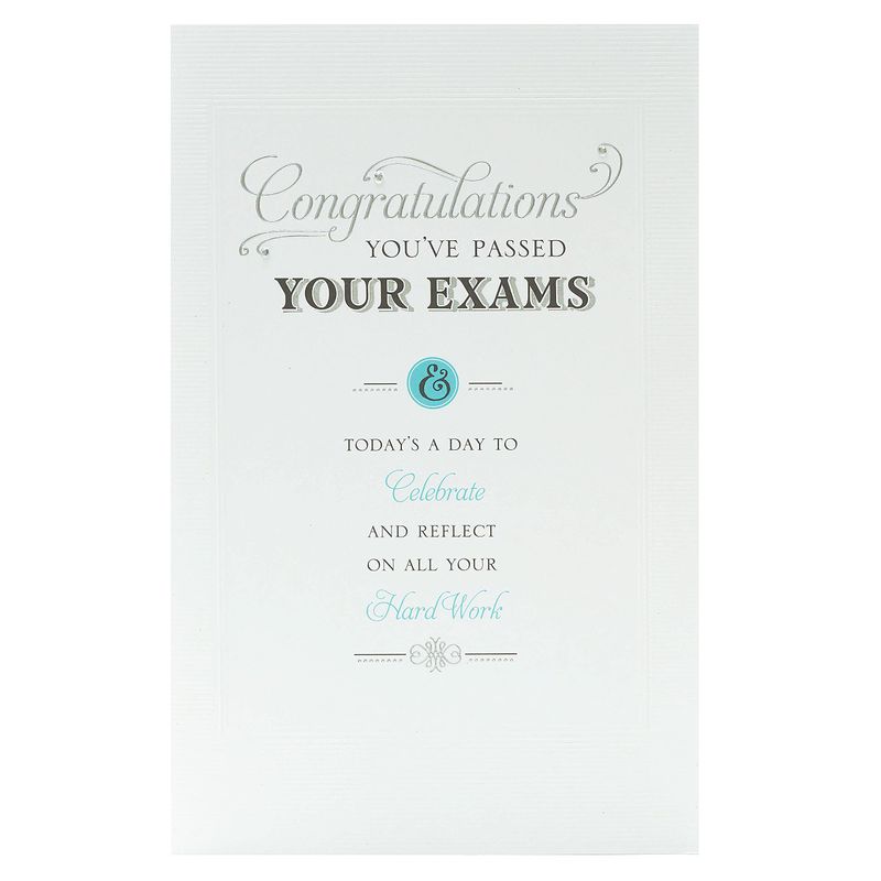 Exam Congratulations Card - Passed Exam Card - Congratulations Card ...