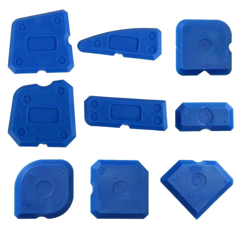 Sealant Finishing Tool, 9 Pcs Caulking Mastic Tool Kit Multi Edge ...