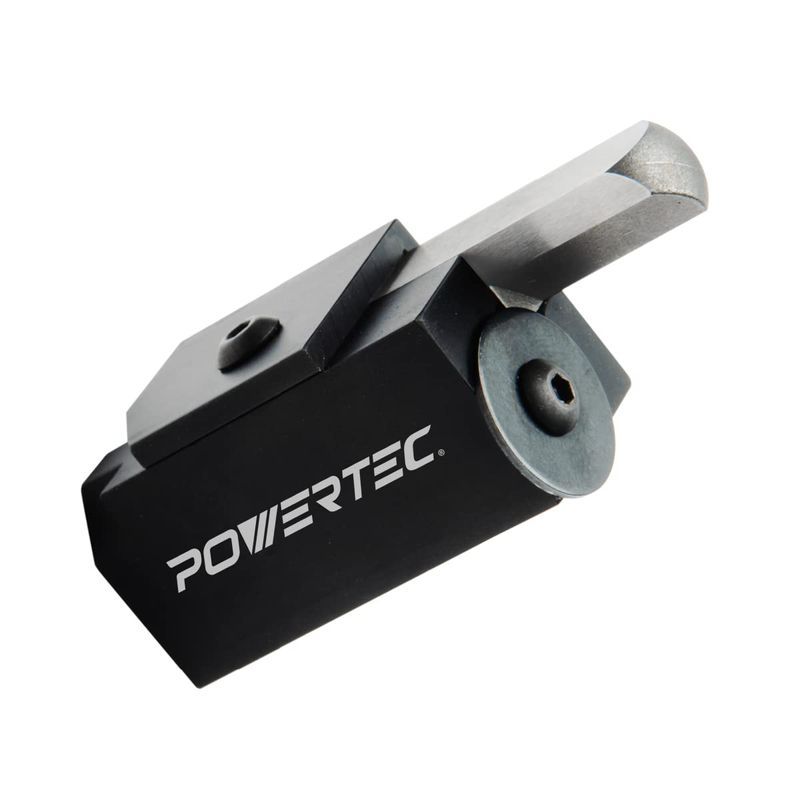 POWERTEC 71036 Squaring Chisel w/Premium Grade HSS Blade | Hinge Recess Corner Wood Chiseling ...