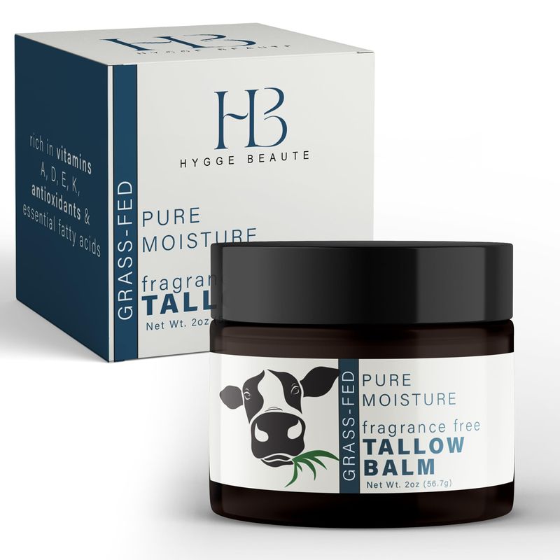 Grass Fed Beef Tallow for Skin - Tallow Face Moisturizer - Beef Tallow ...