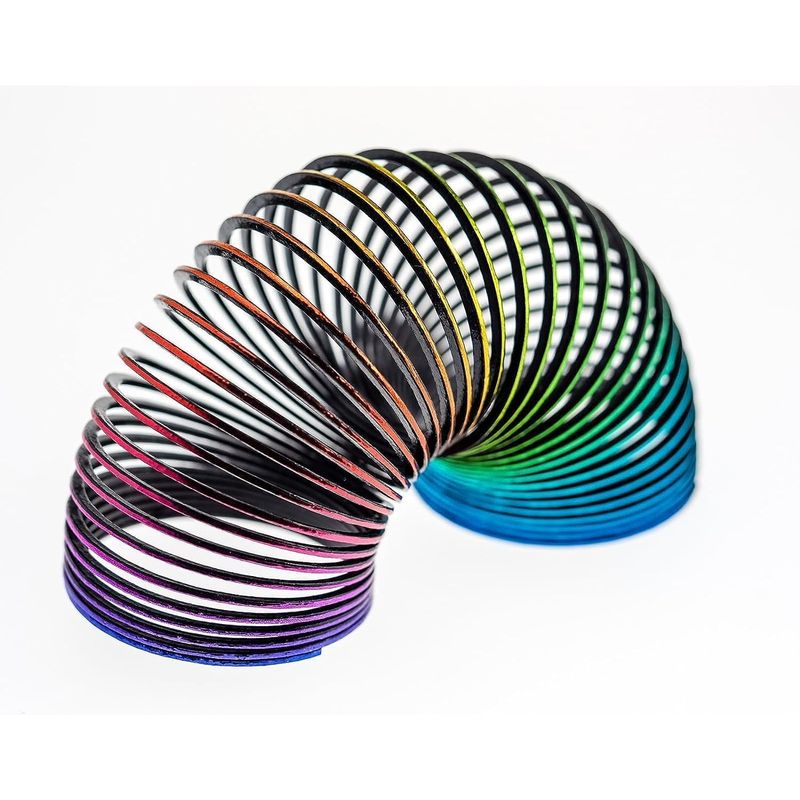 SDMAX Rainbow Magic Spring, Slinky Spring Coil for Kids, Expandable ...