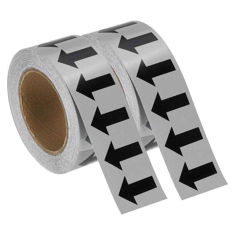 sourcing map Directional Pipe Flow Arrow Adhesive Tape Pipeline Arrow ...