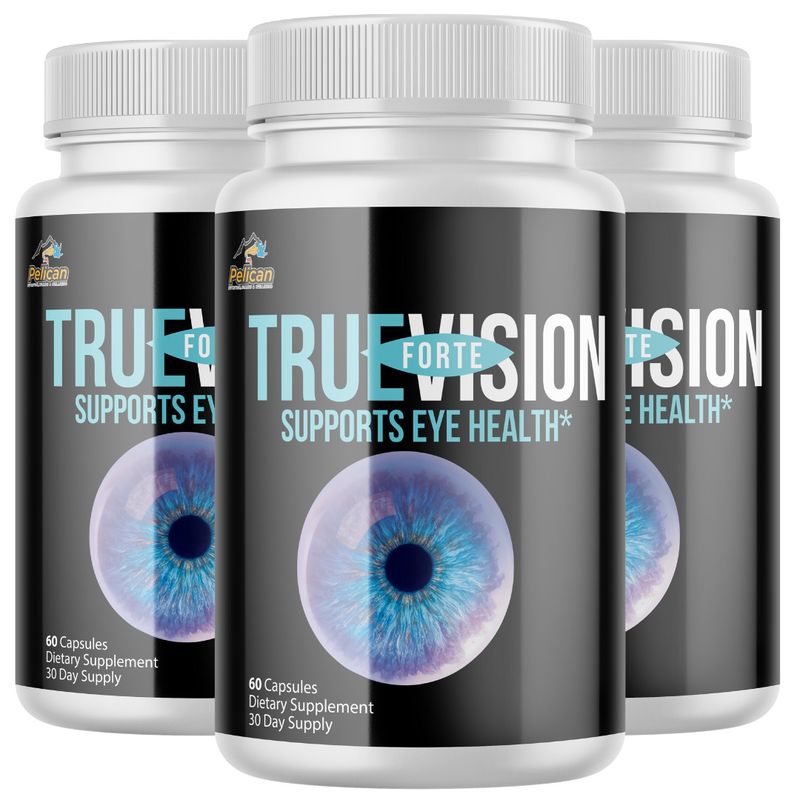 True Vision Forte- Eye Support- 3 Bottles- 180 Capsules - Online ...