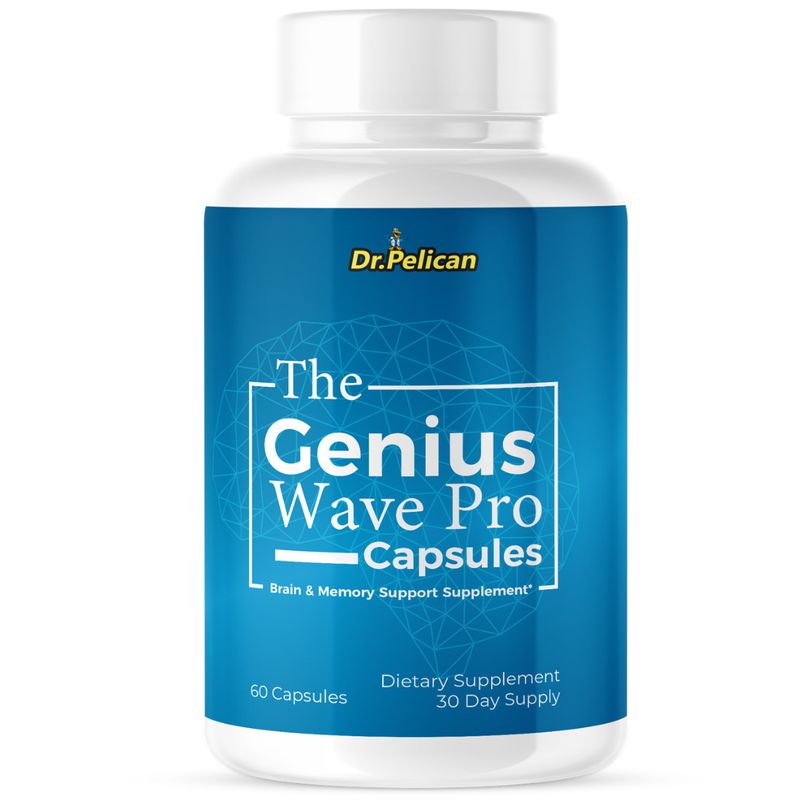 The Genius Wave Pro- Brain Support- 60 Capsules - EveryMarket