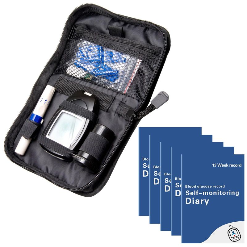 Diabetes Supply Case, Diabetic Organizer Carrying Travel Case Kit ...