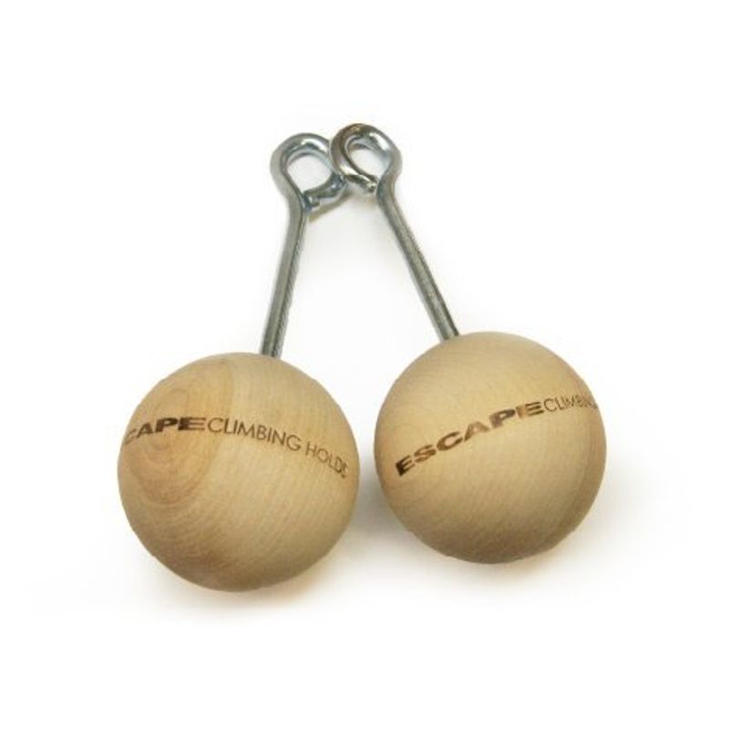 Escape Climbing 3” Wood Power Ball Pack | Durable Training Tool for ...