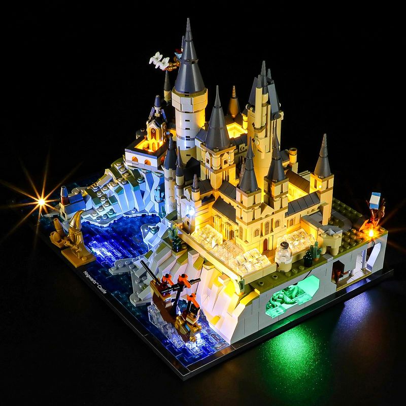 LED Light Kit for Lego Harry Potter Hogwarts Castle and Grounds Set ...