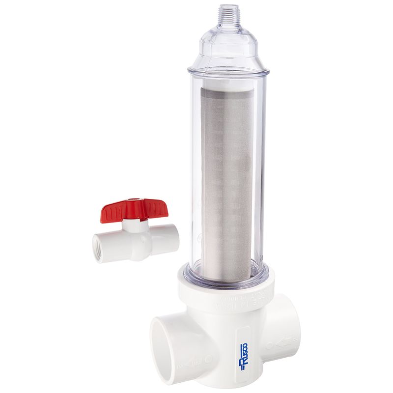 Rusco 2-100SS-F Stainless Steel Screen Spin-Down Filter System ...