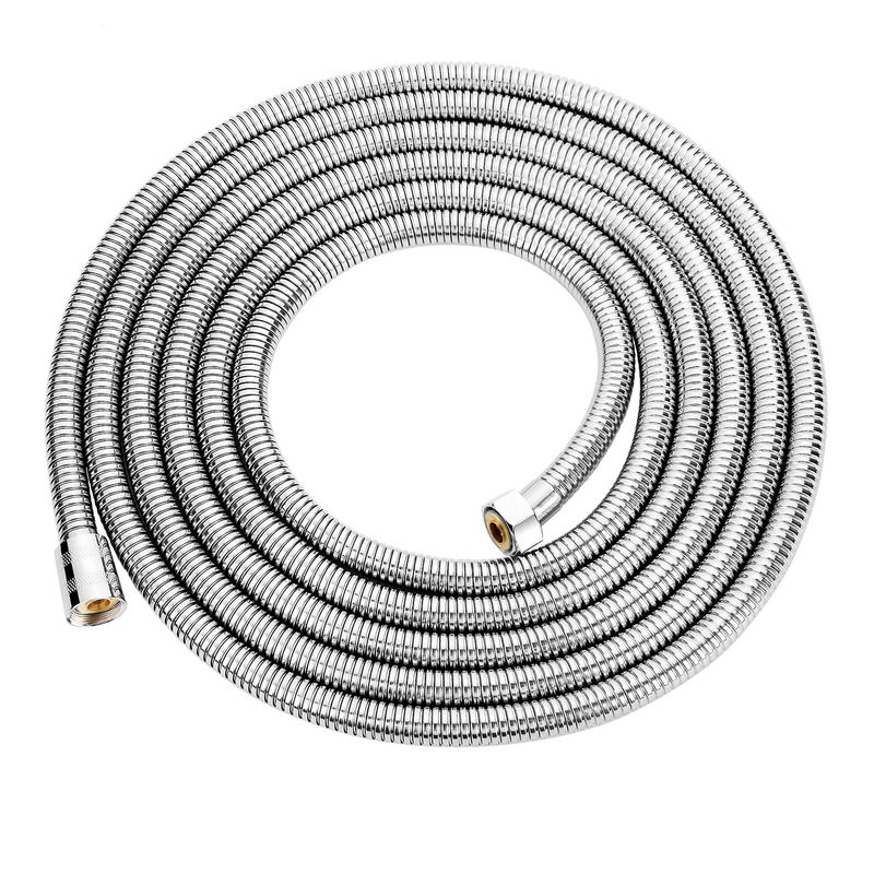 Aopoy Extra Long Shower Hose 4m(157"), Metal Stainless Steel Shower ...