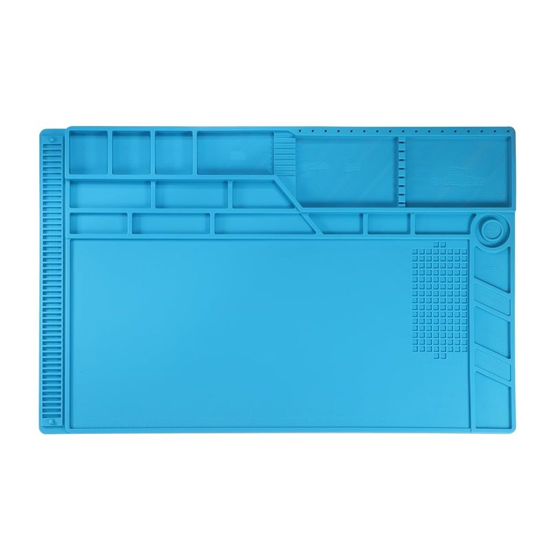 HARFINGTON Soldering Mat 21.7"x13.8" Silicone Magnetic Soldering Repair ...