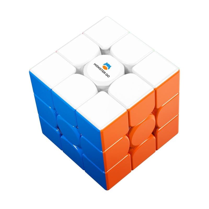 Monster Go Magnetic 3x3 EDU Magic Cube Monster Go Stickerless - MG356 Educational Cube Puzzle ...
