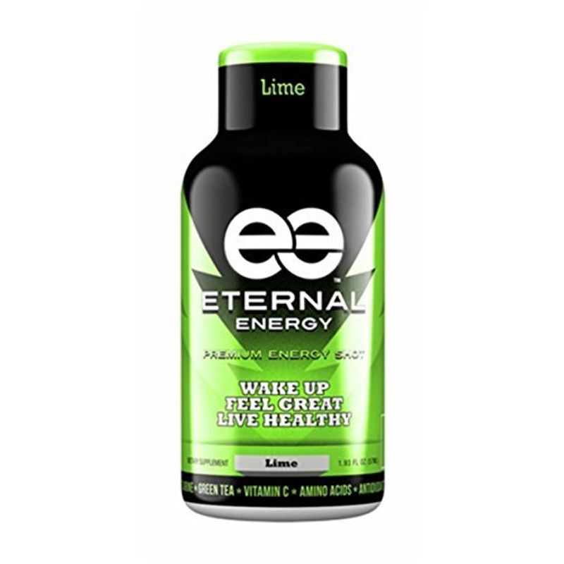 Eternal Energy shot LIME flavor. The healthy choice to lasting energy ...