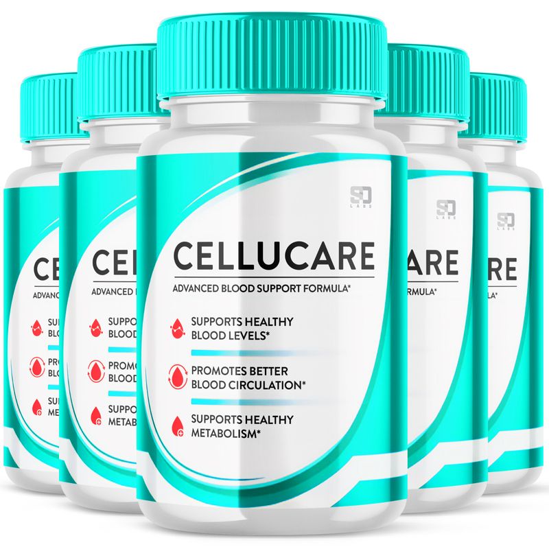 (5 Pack) Cellucare Advanced Blood Sugar Support Promote Circulation 300 ...