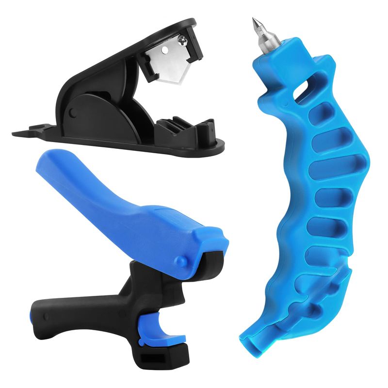 Rolcoassuns 3PCS Drip Irrigation Tubing Hole Punch Cutter Tool Set, 2 ...
