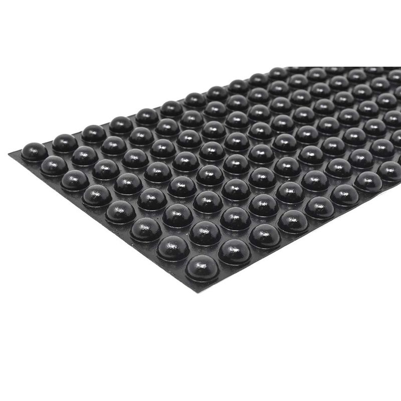 Round Self-Adhesive Rubber Bumper Feet, Stops, and Spacers .620" inches ...