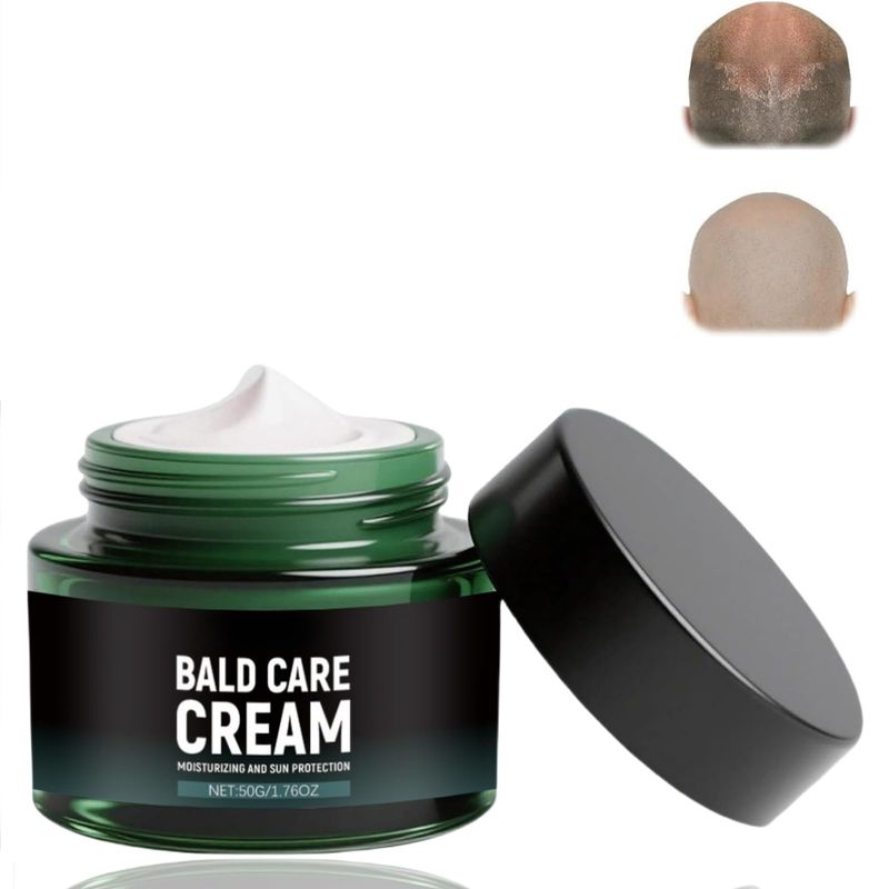 Bald Cream,Bald Head Moisturiser for Men,Scalp Moisturizer,Bald Head ...