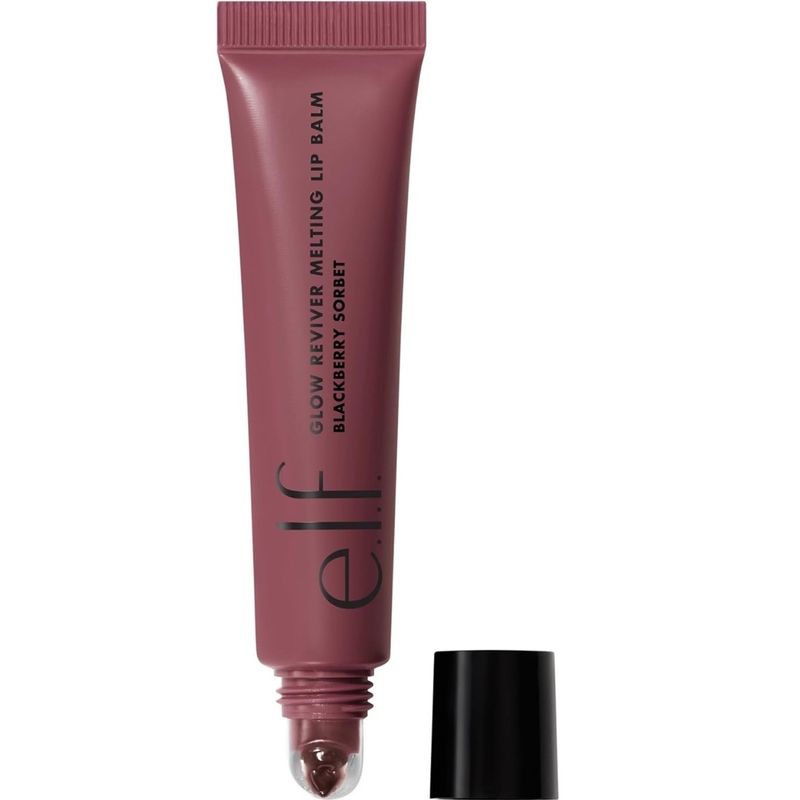 elf Glow Reviver Melting Lip Balm, Tinted Lip Balm, Vegan, Blackberry ...