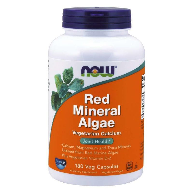 Now Red Mineral Algae,180 Veg Capsules - Online Marketplace - EveryMarket
