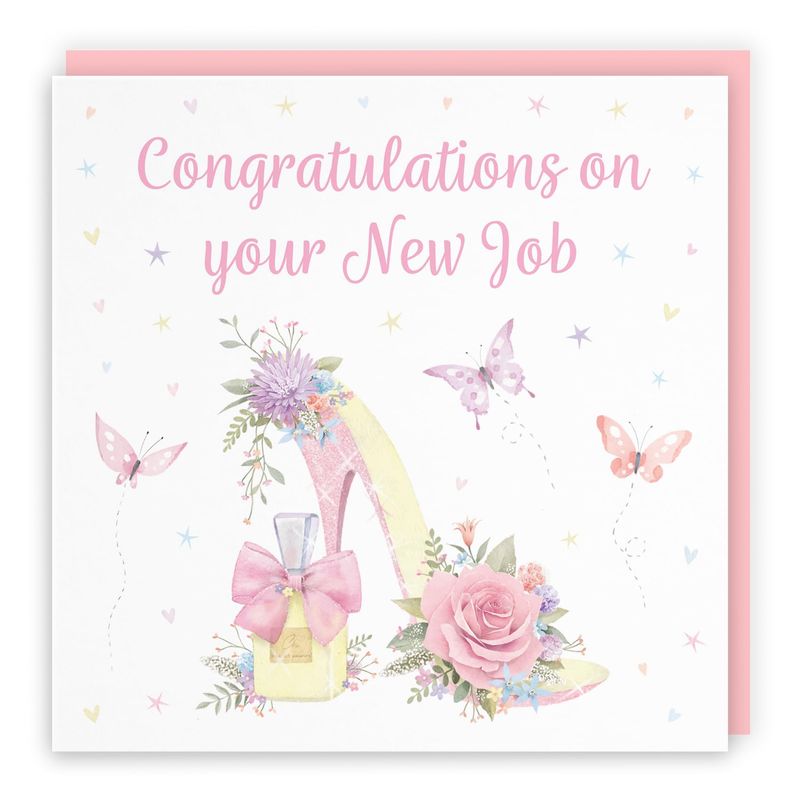 Hunts England - High Heel And Perfume Pretty New Job Congratulations ...