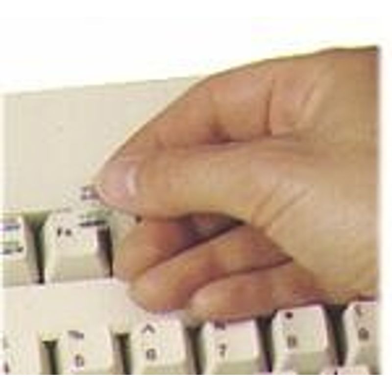 Greek Keyboard Stickers Transparent Laptop Overlays White for Black ...