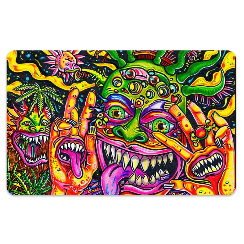 Peacoblue Credit Debit Card Skin Sticker Cover Colorful Beast ...