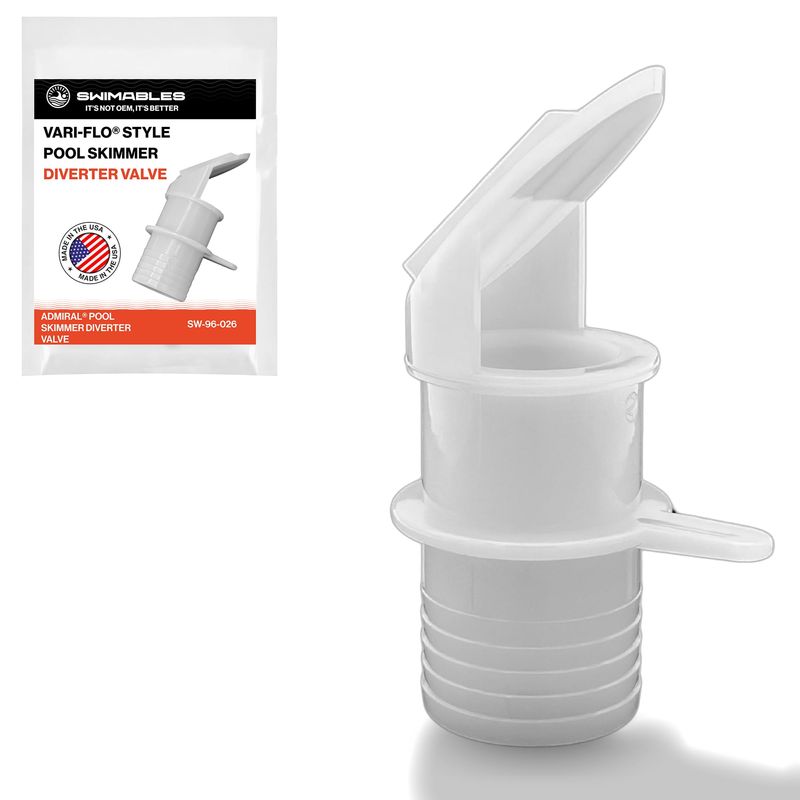 Swimables 85002600 Pool Skimmer Diverter Valve – Compatible Inground ...