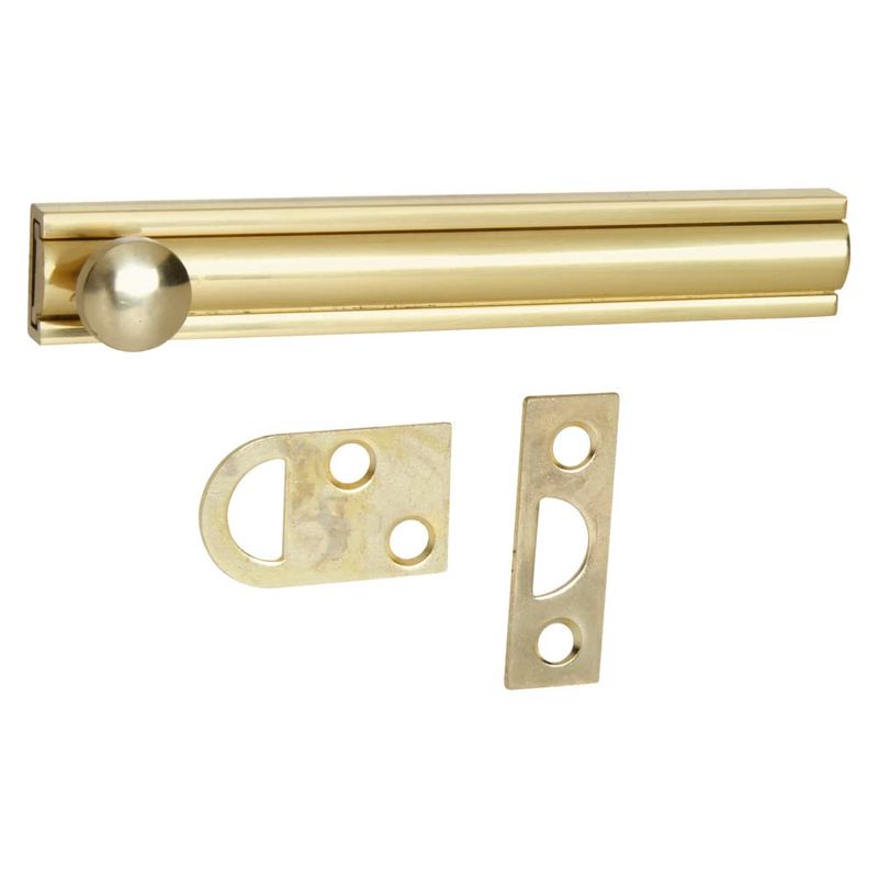National Hardware N197-988 V1922 Flush Bolt in Solid Brass,4 Inch - Online Marketplace - EveryMarket