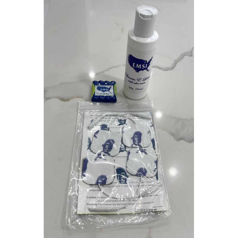 New Sealed EMSI 1.5x1.5 Electrical tens Stimulation Electrodes ...
