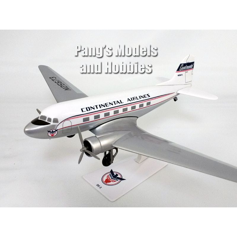 Douglas DC-3 Continental Airlines 1/100 Scale Model by Flight ...