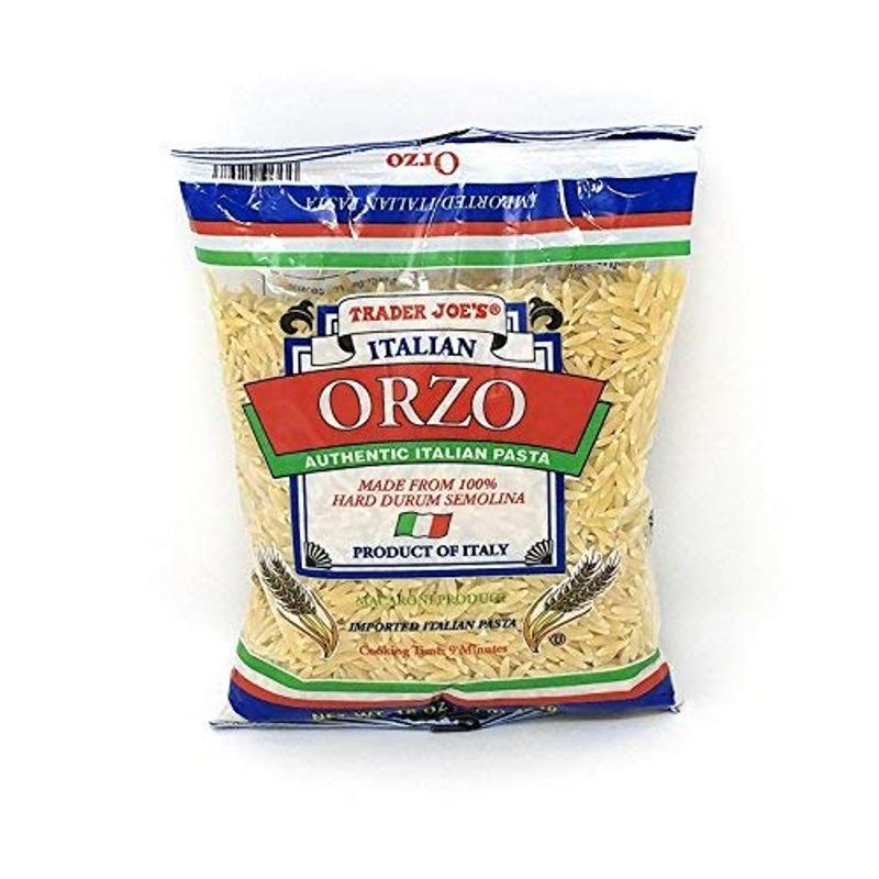 Trader Joe's - ORZO Authentic Italian Pasta 16 Oz - 2- PACK - Online ...