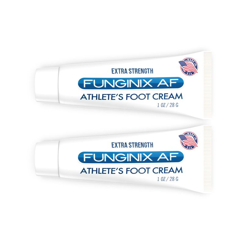 FUNGINIX AF Athletes Foot Cream - Topical Anti-Fungal Treatment ...