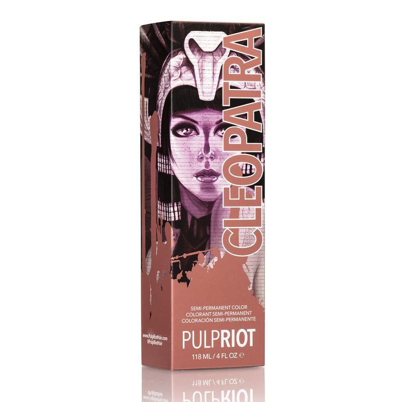 Pulp Riot Semi-Permanent Hair Color Raven Collection Cleopatra 118ml ...