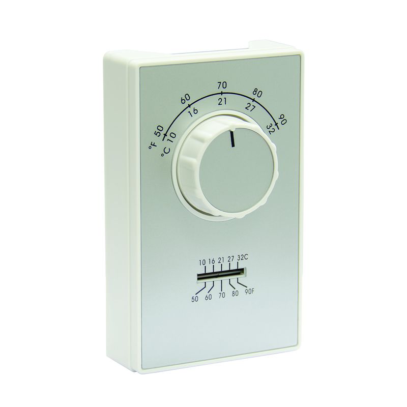 TPI Corporation ETD9STS Line Voltage Wall Mount Thermostat, Single Pole ...