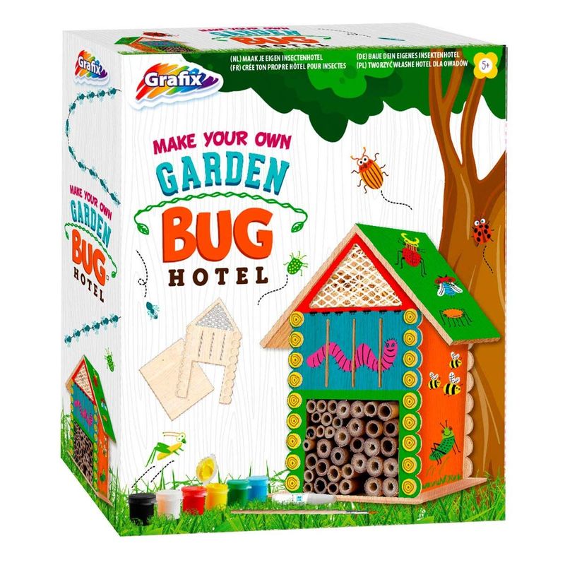 Creative Sprouts Make & Paint Your Own Garden Bug Hotel - Online ...