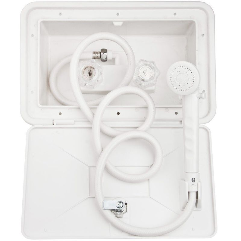 Dura Faucet with RV Exterior Shower Box Kit - Online Marketplace ...