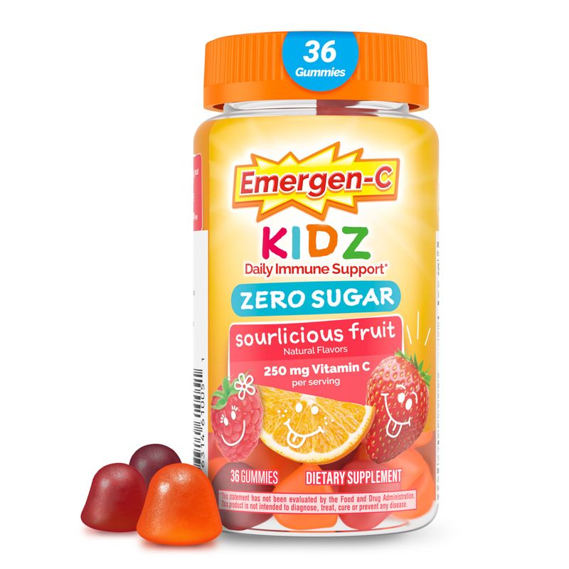 Emergen-C Zero Sugar Immune Support Kidz Gummies 36 Count - Online ...