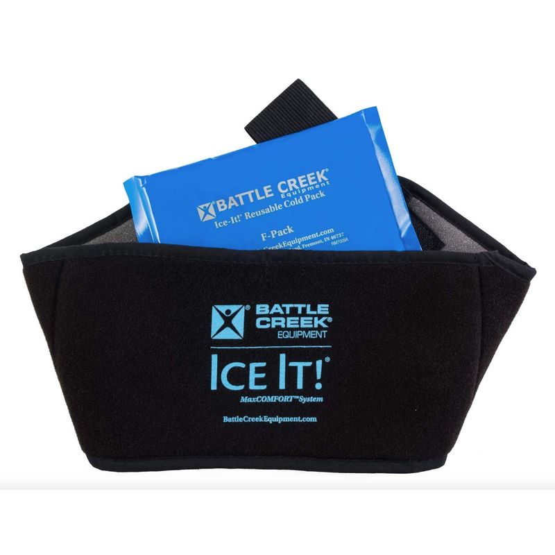 Ice It! 67232 MaxCOMFORT Cold Comfort Therapy System with Neck/Jaw ...