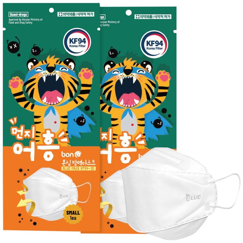 Blue Industry KF94 3D Small / White (KF94, Small) [10pcs] Individually ...