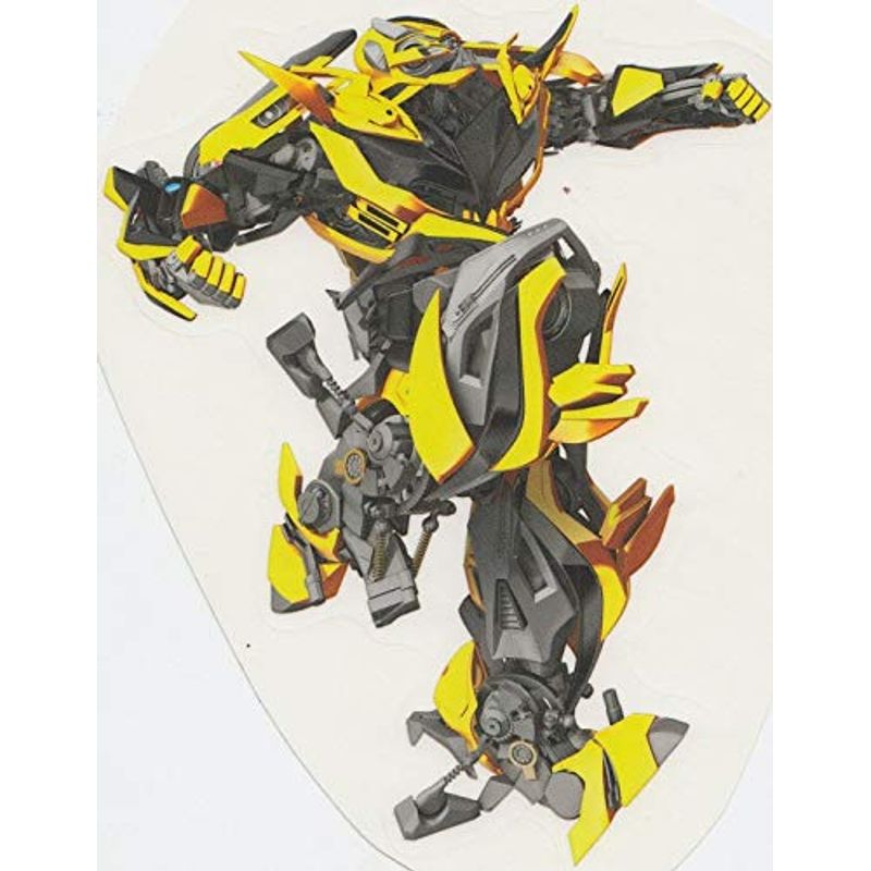 6 Inch Bumblebee Transformers Decal Autobots Robots Removable Peel Self ...