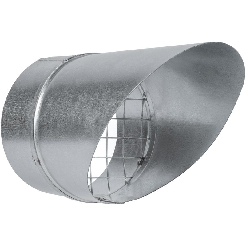 Vent Systems 4" Inch Galvanized Steel Duct Vent Cap - Vent Cover for ...