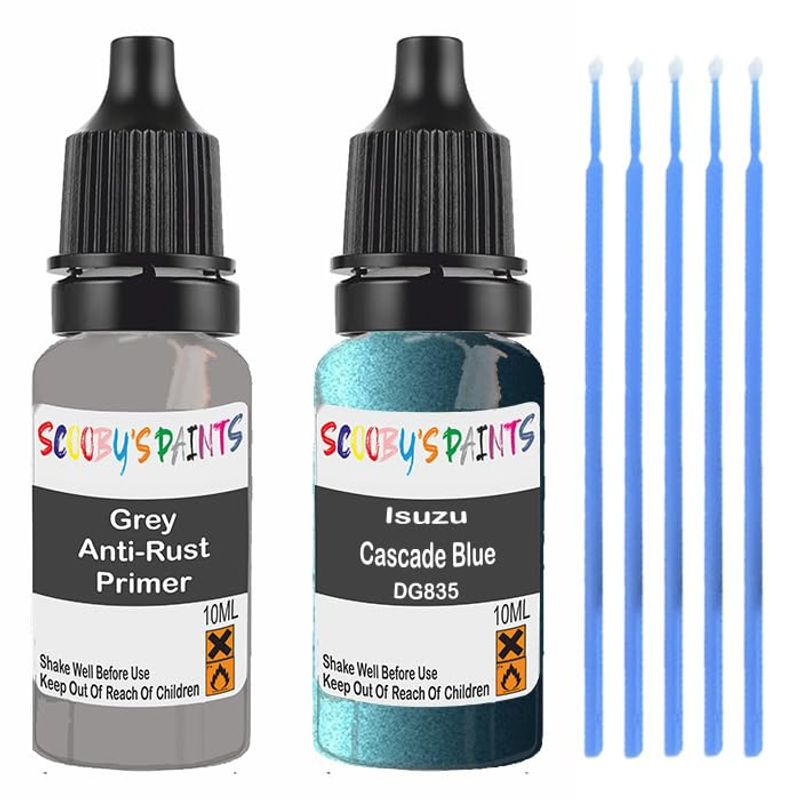 SCOOBYS PAINTS BACK IN THE MIX Touch Up Paint For Isuzu Cascade Blue ...