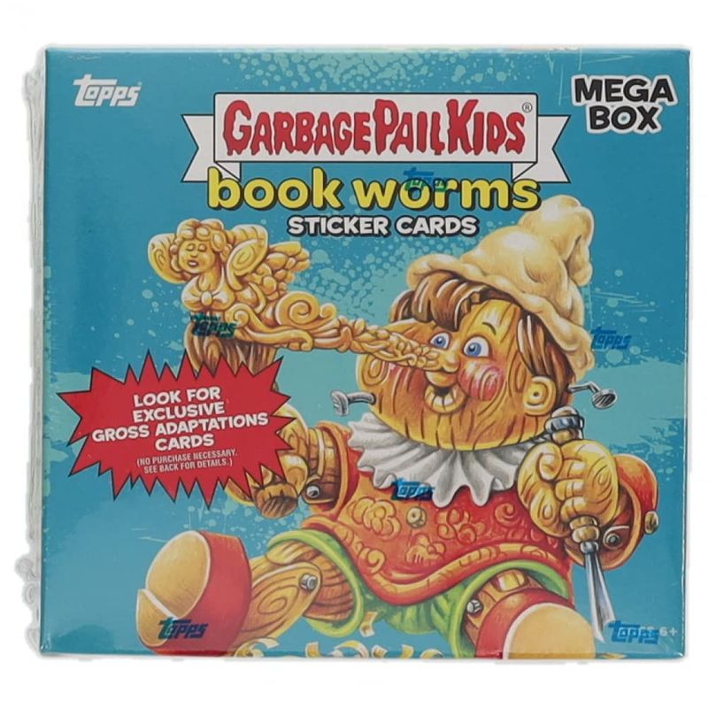 Garbage Pail Kids Garbage Paul Kids Book Worms Sticker Cards Mega Box ...