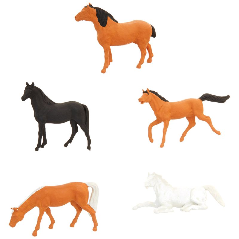 Preiser 14150 Animals Horses pkg(5) HO Scale Figure - Online ...