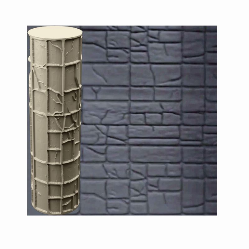 Cobblestone Texture Roller, 4 Inches Tall, Clay texture roller Seamless ...