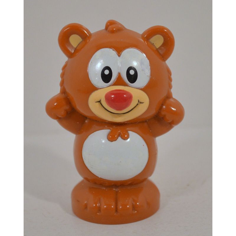 3" Brown Bear Vtech Smartville Replacement Alphabet Animal Train Figure ...