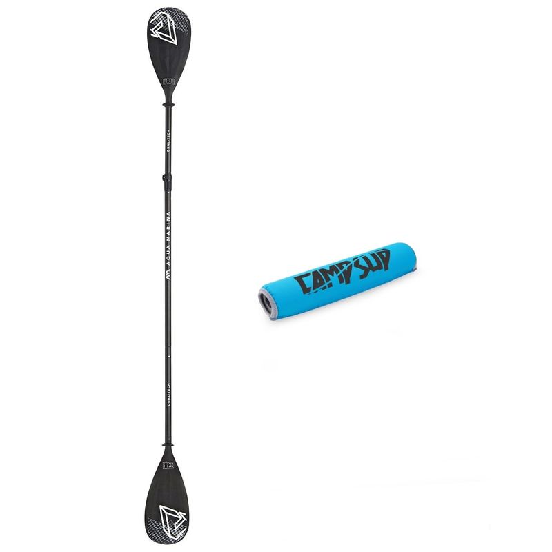CampSup Aqua Marina Set 2-in-1 Paddel iSUP & Kajak Dual-Tech Aluminium ...