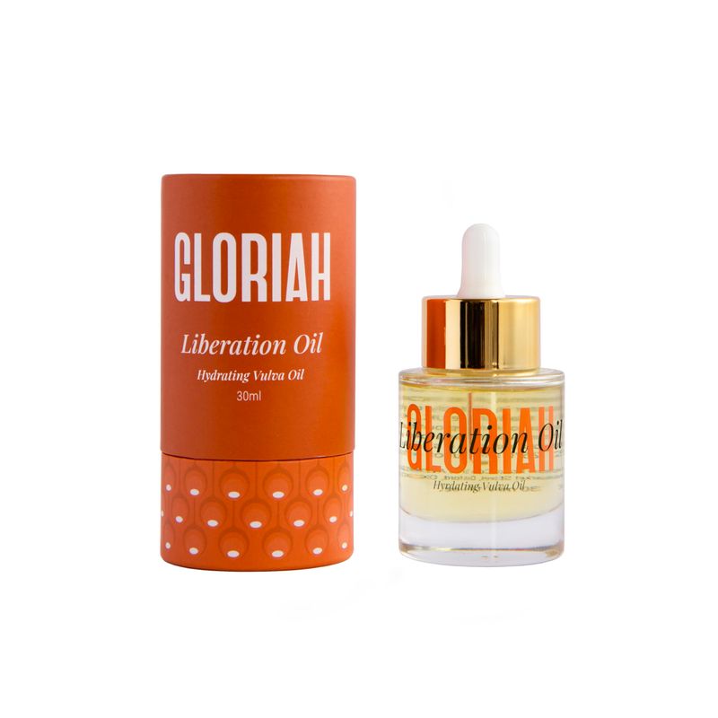 GLORIAH Liberation Oil | Fast-Acting Natural Vaginal Moisturiser for ...